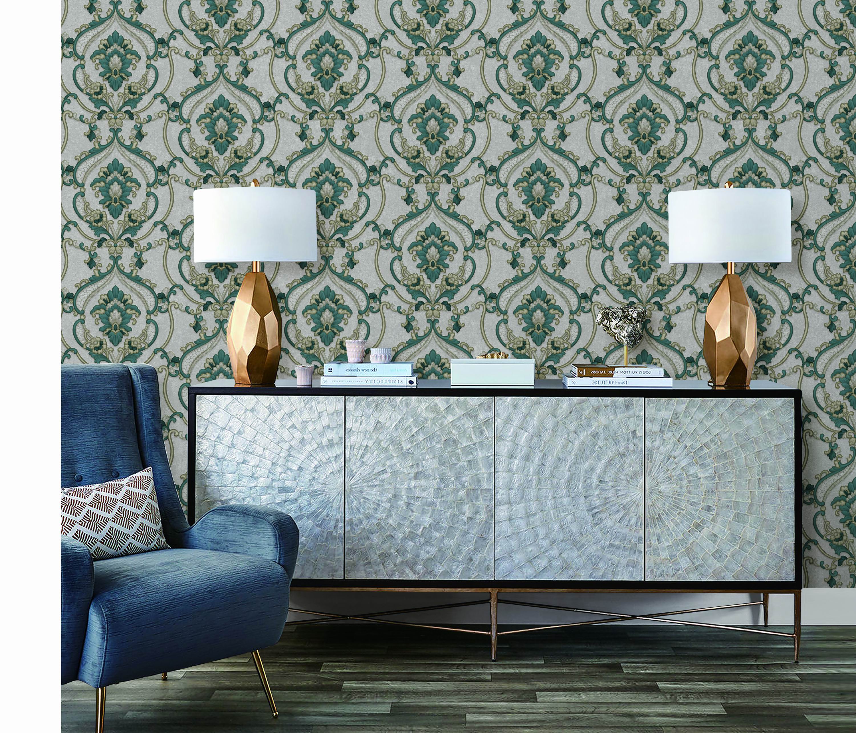 High-end Decorative Waterproof PVC Wallpaper Factory from China ...